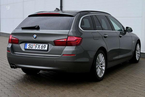 Grey BMW 525 2014 in Kretinga, with an engine capacity of 2.00 L and mileage of 308 thousand km for 11499 €, photo 6 on AUTOMOTO.COM.LV