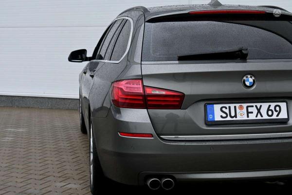 Grey BMW 525 2014 in Kretinga, with an engine capacity of 2.00 L and mileage of 308 thousand km for 11499 €, photo 9 on AUTOMOTO.COM.LV