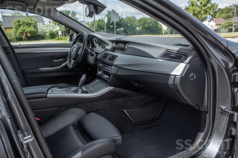 Pelēks BMW 525 2015 Jelgava, ar dzinēja tilpumu 2.00 L un nobraukumu 244 tūkst. km par 13250 €, foto 9 vietnē AUTOMOTO.COM.LV