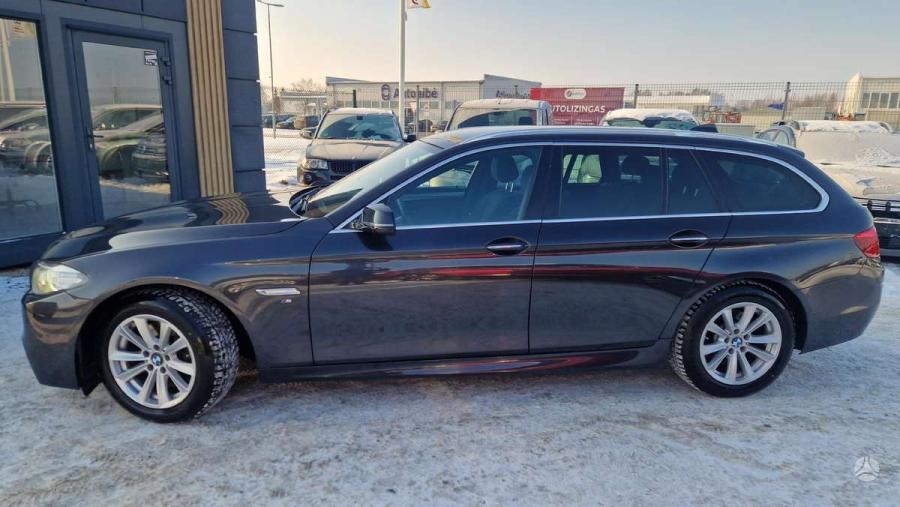 Grey BMW 525 2015 in Marijampole, with an engine capacity of 2.00 L and mileage of 225 thousand km for 12490 €, photo 9 on AUTOMOTO.COM.LV