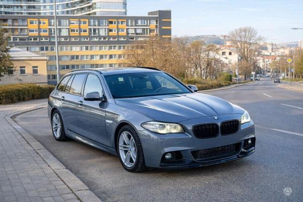 Pelēks BMW 525 2015 Viļņa, ar dzinēja tilpumu 2.00 L un nobraukumu 229 tūkst. km par 10995 €, foto 1 vietnē AUTOMOTO.COM.LV