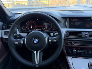 Grey BMW 525 2015 in Vilnius, with an engine capacity of 2.00 L and mileage of 229 thousand km for 10995 €, photo 30 on AUTOMOTO.COM.LV