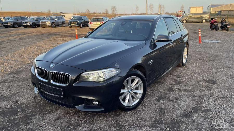 Grey BMW 525 2015 in Marijampole, with an engine capacity of 2.00 L and mileage of 225 thousand km for 11990 €, photo 2 on AUTOMOTO.COM.LV