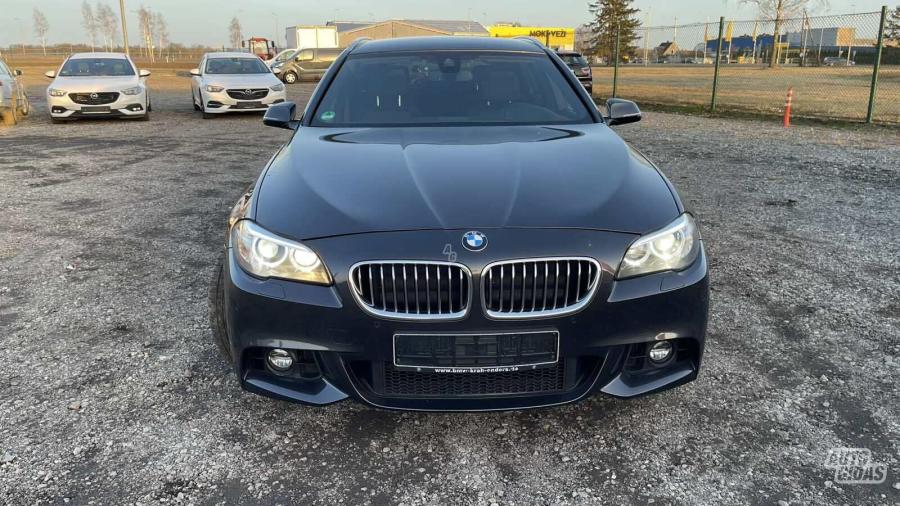 Grey BMW 525 2015 in Marijampole, with an engine capacity of 2.00 L and mileage of 225 thousand km for 11990 €, photo 4 on AUTOMOTO.COM.LV