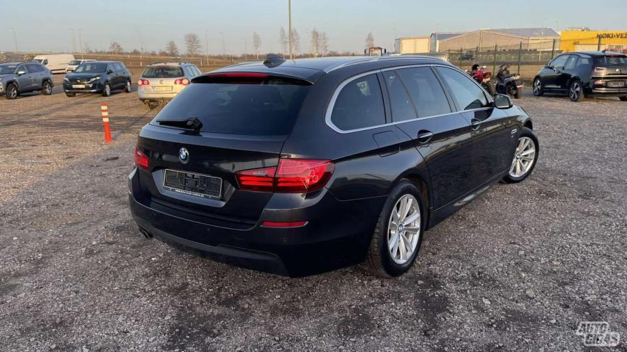 Grey BMW 525 2015 in Marijampole, with an engine capacity of 2.00 L and mileage of 225 thousand km for 11990 €, photo 8 on AUTOMOTO.COM.LV