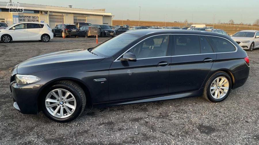 Grey BMW 525 2015 in Marijampole, with an engine capacity of 2.00 L and mileage of 225 thousand km for 11990 €, photo 9 on AUTOMOTO.COM.LV
