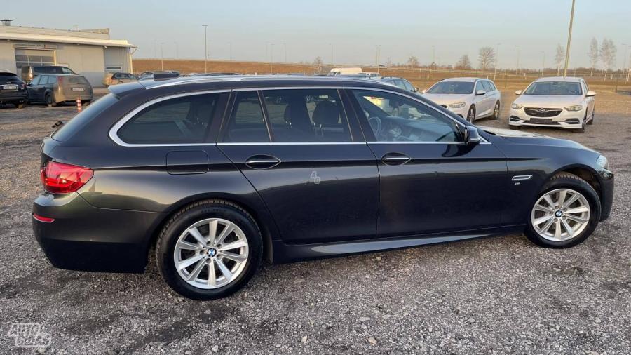 Grey BMW 525 2015 in Marijampole, with an engine capacity of 2.00 L and mileage of 225 thousand km for 11990 €, photo 10 on AUTOMOTO.COM.LV