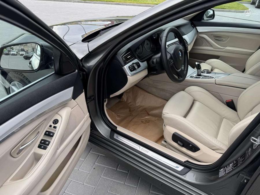 Pelēks BMW 525 2015 Telšiai, ar dzinēja tilpumu 2.00 L un nobraukumu 257 tūkst. km par 8800 €, foto 15 vietnē AUTOMOTO.COM.LV