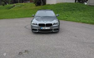 Grey BMW 525 2015 in Vilnius, with an engine capacity of 2.00 L and mileage of 250 thousand km for 11500 €, photo 5 on AUTOMOTO.COM.LV