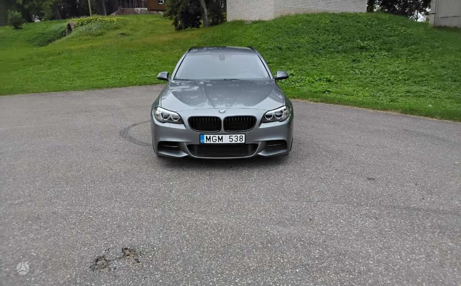 Grey BMW 525 2015 in Vilnius, with an engine capacity of 2.00 L and mileage of 250 thousand km for 11500 €, photo 5 on AUTOMOTO.COM.LV
