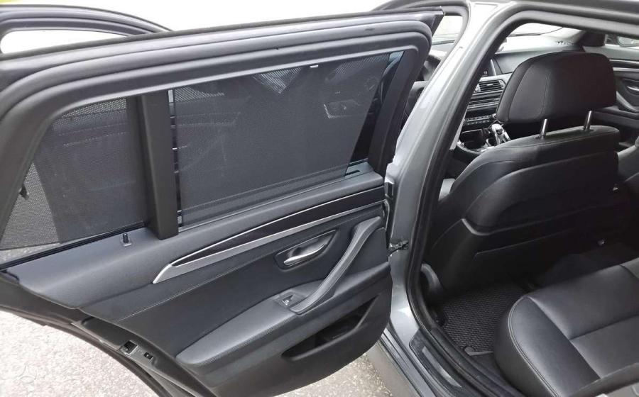Grey BMW 525 2015 in Vilnius, with an engine capacity of 2.00 L and mileage of 250 thousand km for 11500 €, photo 14 on AUTOMOTO.COM.LV