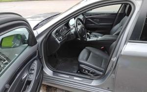 Grey BMW 525 2015 in Vilnius, with an engine capacity of 2.00 L and mileage of 250 thousand km for 11500 €, photo 15 on AUTOMOTO.COM.LV