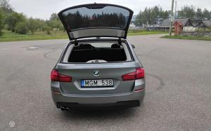 Grey BMW 525 2015 in Vilnius, with an engine capacity of 2.00 L and mileage of 250 thousand km for 11500 €, photo 19 on AUTOMOTO.COM.LV
