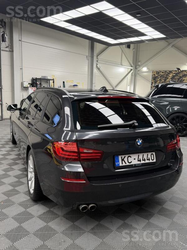 Grey BMW 525 2017 in Riga, with an engine capacity of 2.00 L and mileage of 203 thousand km for 12900 €, photo 2 on AUTOMOTO.COM.LV