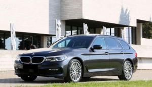 Grey BMW 525 2018 in Kaunas, with an engine capacity of 2.00 L and mileage of 212 thousand km for 20900 €, photo 6 on AUTOMOTO.COM.LV