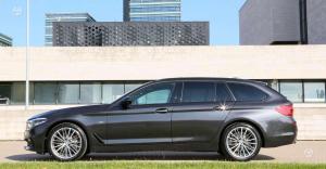 Grey BMW 525 2018 in Kaunas, with an engine capacity of 2.00 L and mileage of 212 thousand km for 20900 €, photo 8 on AUTOMOTO.COM.LV