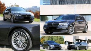 Grey BMW 525 2018 in Kaunas, with an engine capacity of 2.00 L and mileage of 212 thousand km for 20900 €, photo 9 on AUTOMOTO.COM.LV