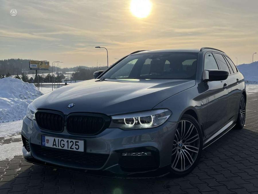 Pelēks BMW 525 2018 Viļņa, ar dzinēja tilpumu 2.00 L un nobraukumu 208 tūkst. km par 18900 €, foto 2 vietnē AUTOMOTO.COM.LV