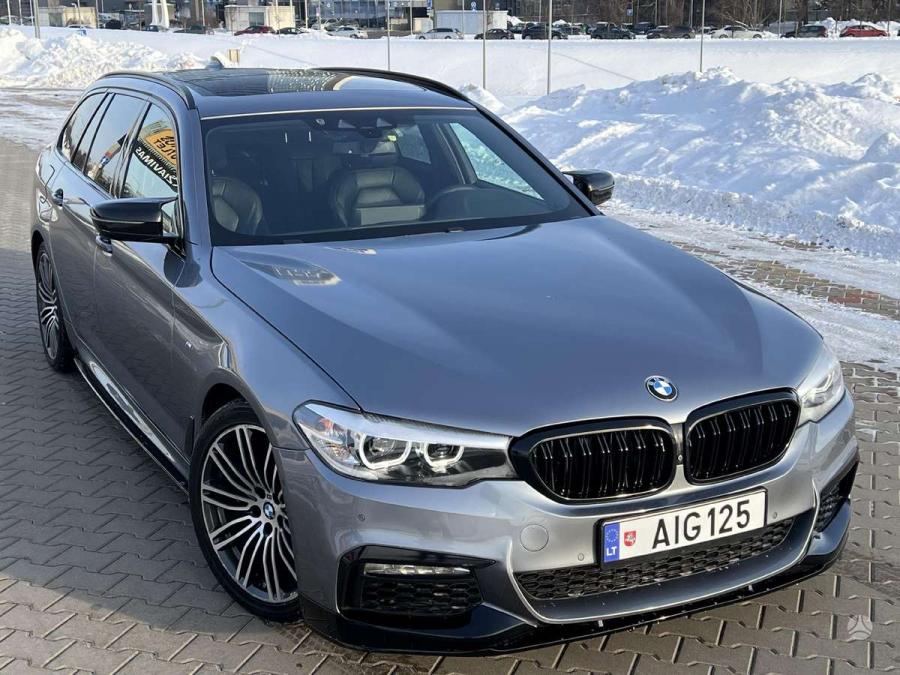 Pelēks BMW 525 2018 Viļņa, ar dzinēja tilpumu 2.00 L un nobraukumu 208 tūkst. km par 18900 €, foto 12 vietnē AUTOMOTO.COM.LV