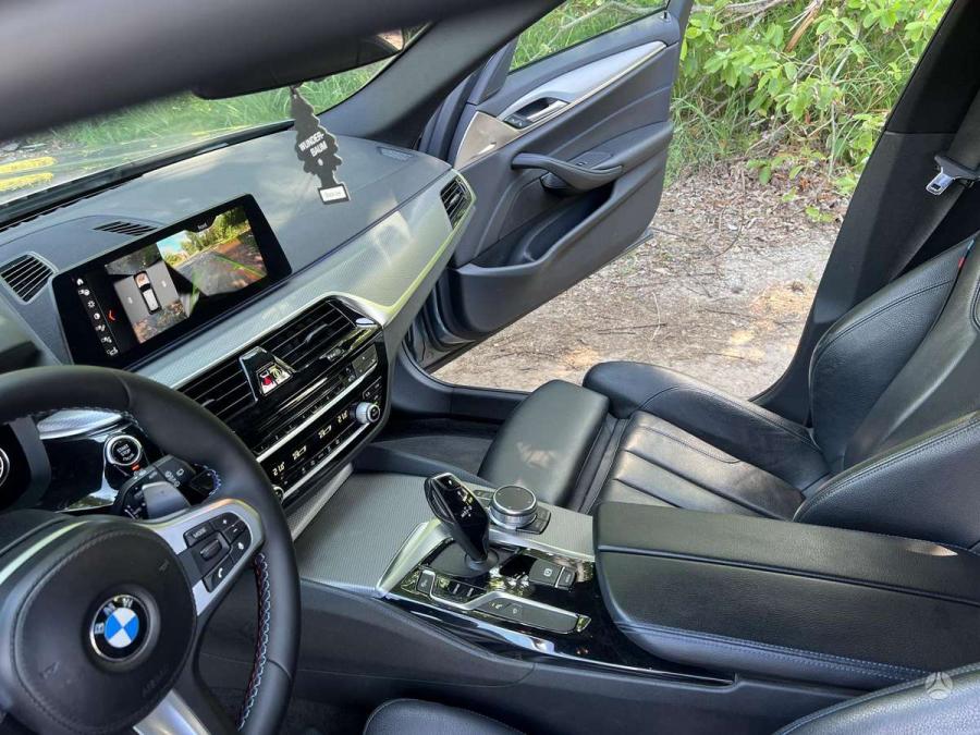 Grey BMW 525 2018 in Vilnius, with an engine capacity of 2.00 L and mileage of 200 thousand km for 16800 €, photo 38 on AUTOMOTO.COM.LV