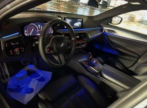 Grey BMW 525 2018 in Vilnius, with an engine capacity of 2.00 L and mileage of 200 thousand km for 16800 €, photo 46 on AUTOMOTO.COM.LV