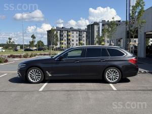 Grey BMW 525 2018 in Riga, with an engine capacity of 2.00 L and mileage of 191 thousand km for 19650 €, photo 3 on AUTOMOTO.COM.LV
