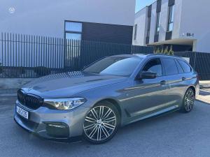 Grey BMW 525 2018 in Vilnius, with an engine capacity of 2.00 L and mileage of 210 thousand km for 16600 €, photo 5 on AUTOMOTO.COM.LV