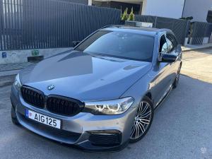 Grey BMW 525 2018 in Vilnius, with an engine capacity of 2.00 L and mileage of 210 thousand km for 16600 €, photo 6 on AUTOMOTO.COM.LV