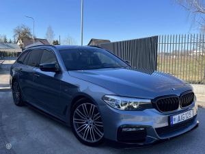 Grey BMW 525 2018 in Vilnius, with an engine capacity of 2.00 L and mileage of 210 thousand km for 16600 €, photo 10 on AUTOMOTO.COM.LV