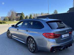 Grey BMW 525 2018 in Vilnius, with an engine capacity of 2.00 L and mileage of 210 thousand km for 16600 €, photo 12 on AUTOMOTO.COM.LV