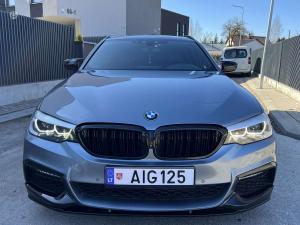 Grey BMW 525 2018 in Vilnius, with an engine capacity of 2.00 L and mileage of 210 thousand km for 16600 €, photo 13 on AUTOMOTO.COM.LV
