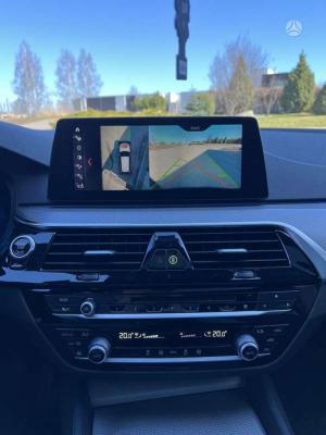 Grey BMW 525 2018 in Vilnius, with an engine capacity of 2.00 L and mileage of 210 thousand km for 16600 €, photo 47 on AUTOMOTO.COM.LV