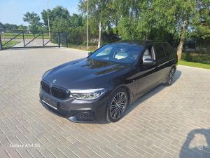 Grey BMW 525 2018 in Kaunas, with an engine capacity of 2.00 L and mileage of 176 thousand km for 18999 €, photo 3 on AUTOMOTO.COM.LV