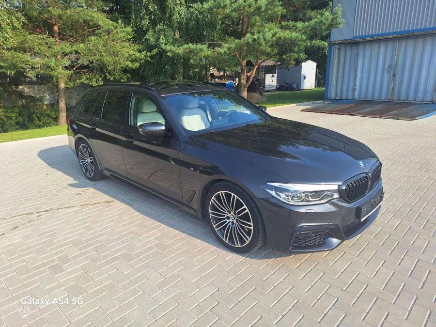 Grey BMW 525 2018 in Kaunas, with an engine capacity of 2.00 L and mileage of 176 thousand km for 18999 €, photo 5 on AUTOMOTO.COM.LV