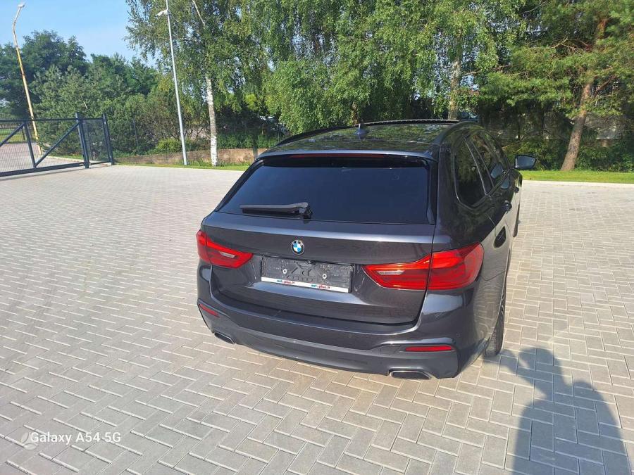 Grey BMW 525 2018 in Kaunas, with an engine capacity of 2.00 L and mileage of 176 thousand km for 18999 €, photo 7 on AUTOMOTO.COM.LV