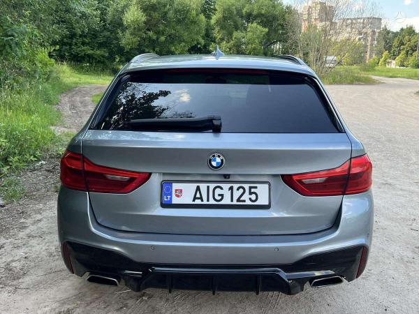 Pelēks BMW 525 2018 Viļņa, ar dzinēja tilpumu 2.00 L un nobraukumu 211 tūkst. km par 16600 €, foto 4 vietnē AUTOMOTO.COM.LV