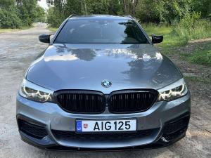 Grey BMW 525 2018 in Vilnius, with an engine capacity of 2.00 L and mileage of 211 thousand km for 16600 €, photo 8 on AUTOMOTO.COM.LV