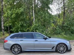 Grey BMW 525 2018 in Vilnius, with an engine capacity of 2.00 L and mileage of 211 thousand km for 16600 €, photo 13 on AUTOMOTO.COM.LV