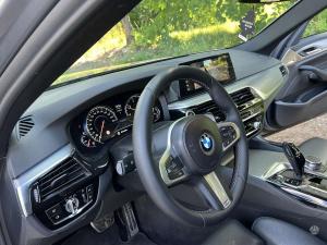 Grey BMW 525 2018 in Vilnius, with an engine capacity of 2.00 L and mileage of 211 thousand km for 16600 €, photo 26 on AUTOMOTO.COM.LV