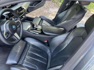 Grey BMW 525 2018 in Vilnius, with an engine capacity of 2.00 L and mileage of 211 thousand km for 16600 €, photo 40 on AUTOMOTO.COM.LV