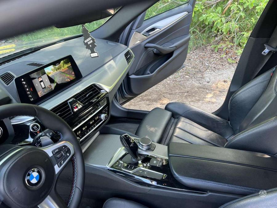 Grey BMW 525 2018 in Vilnius, with an engine capacity of 2.00 L and mileage of 211 thousand km for 16600 €, photo 42 on AUTOMOTO.COM.LV