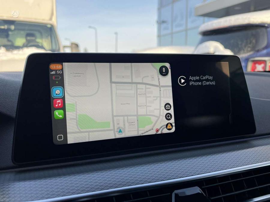 Grey BMW 525 2018 in Vilnius, with an engine capacity of 2.00 L and mileage of 211 thousand km for 16600 €, photo 50 on AUTOMOTO.COM.LV