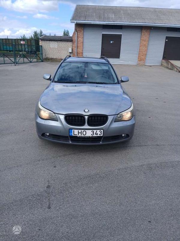 Pelēks BMW 525 2026 Panevēža, ar dzinēja tilpumu 2.50 L un nobraukumu 295 tūkst. km par 2600 €, foto 1 vietnē AUTOMOTO.COM.LV