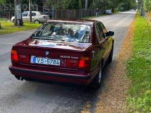 Red BMW 525 1991 in Riga, with an engine capacity of 2.50 L and mileage of 185 thousand km for 7200 €, photo 8 on AUTOMOTO.COM.LV