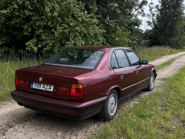 Красный БМВ 525 1993 в Пярну, объемом двигателя 2.50 л и пробегом 276 тыс. км за 2500 €, фото 3 на AUTOMOTO.COM.LV