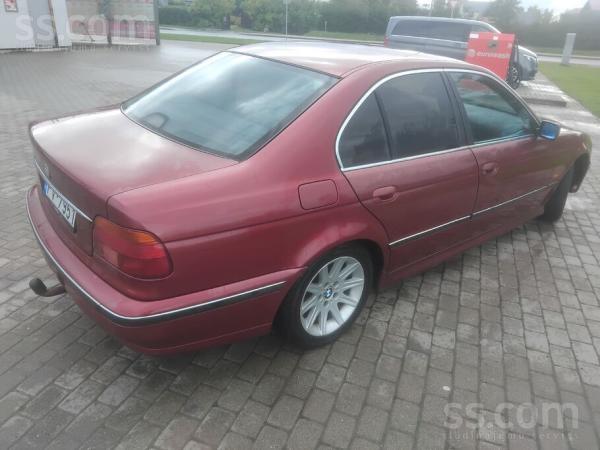 Красный БМВ 525 1997 в Балви, объемом двигателя 2.50 л и пробегом 350 тыс. км за 1370 €, фото 5 на AUTOMOTO.COM.LV