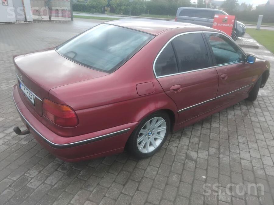 Красный БМВ 525 1997 в Балви, объемом двигателя 2.50 л и пробегом 350 тыс. км за 1370 €, фото 5 на AUTOMOTO.COM.LV