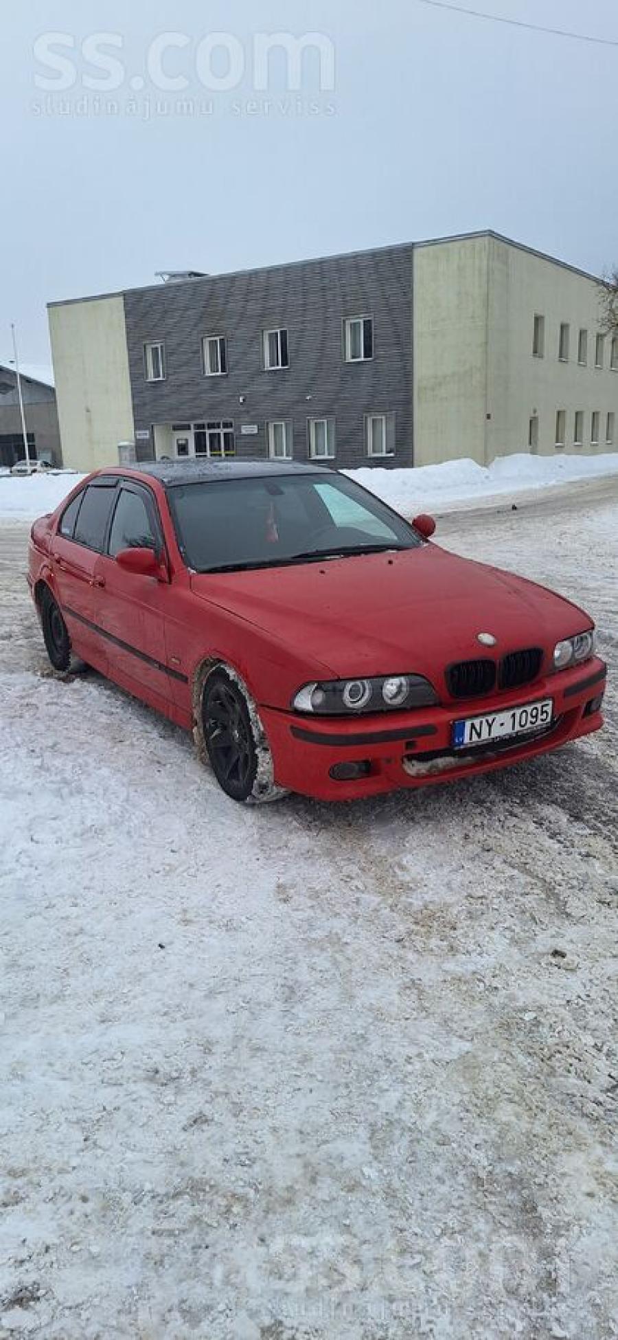 Sarkans BMW 525 2001 Aizkraukle, ar dzinēja tilpumu 2.50 L un nobraukumu 283 tūkst. km par 2800 €, foto 4 vietnē AUTOMOTO.COM.LV