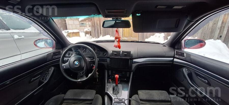 Sarkans BMW 525 2001 Aizkraukle, ar dzinēja tilpumu 2.50 L un nobraukumu 283 tūkst. km par 2800 €, foto 5 vietnē AUTOMOTO.COM.LV