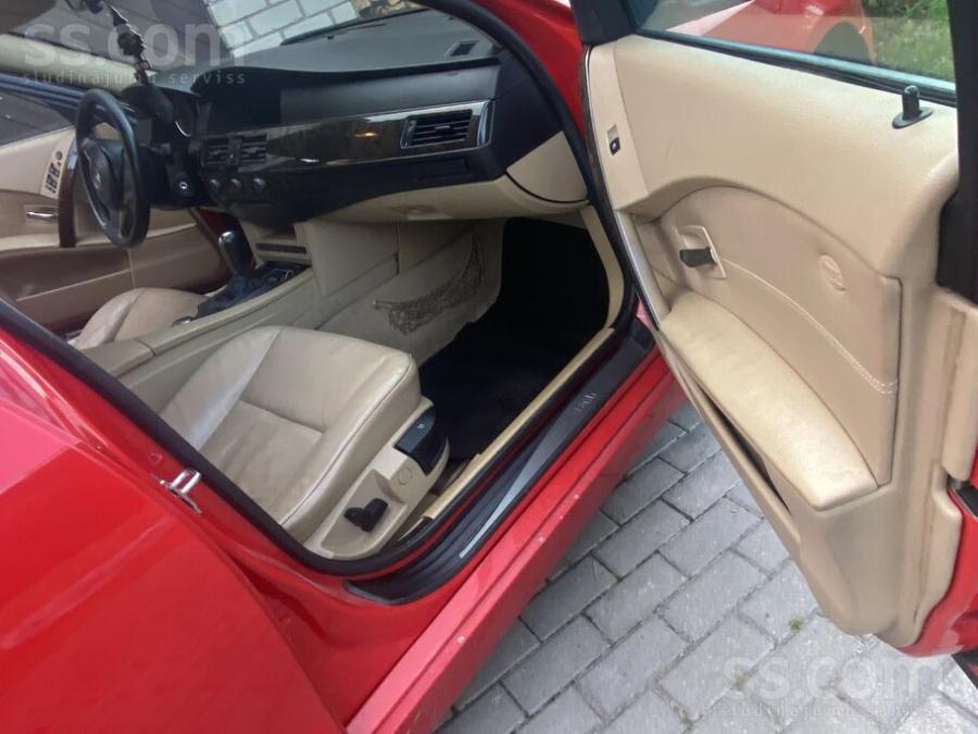 Sarkans BMW 525 2004 Talsi, ar dzinēja tilpumu 2.50 L un nobraukumu 0 tūkst. km par 3600 €, foto 11 vietnē AUTOMOTO.COM.LV
